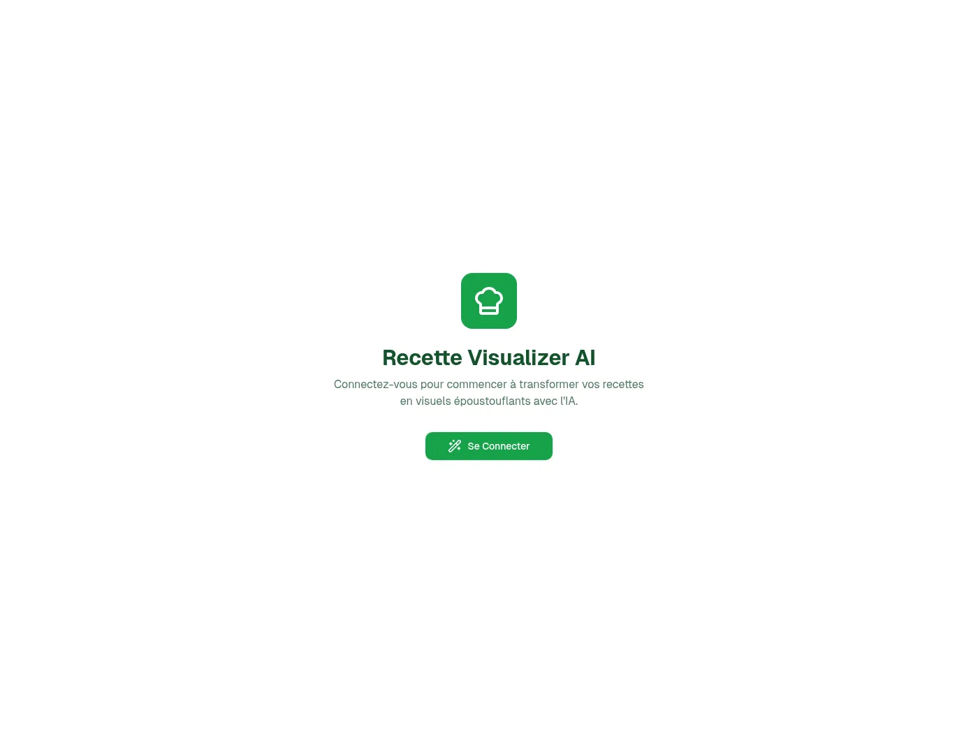 Recette Visualizer AI