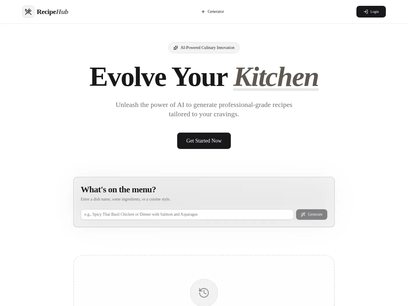 Supabase Recipe Hub