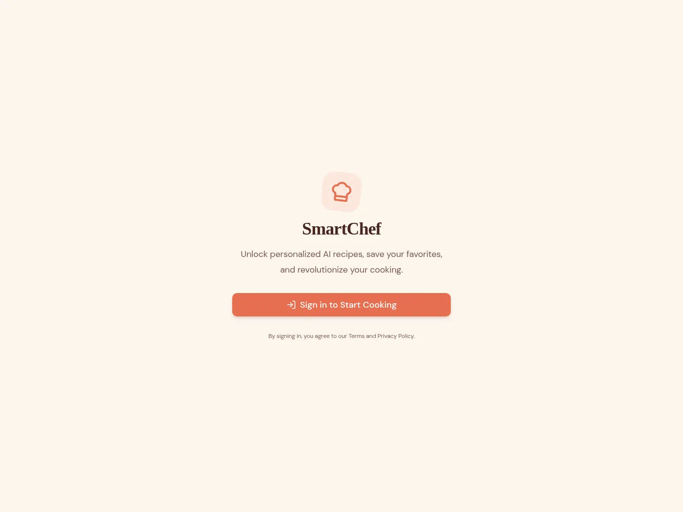 Smart Recipe Generator