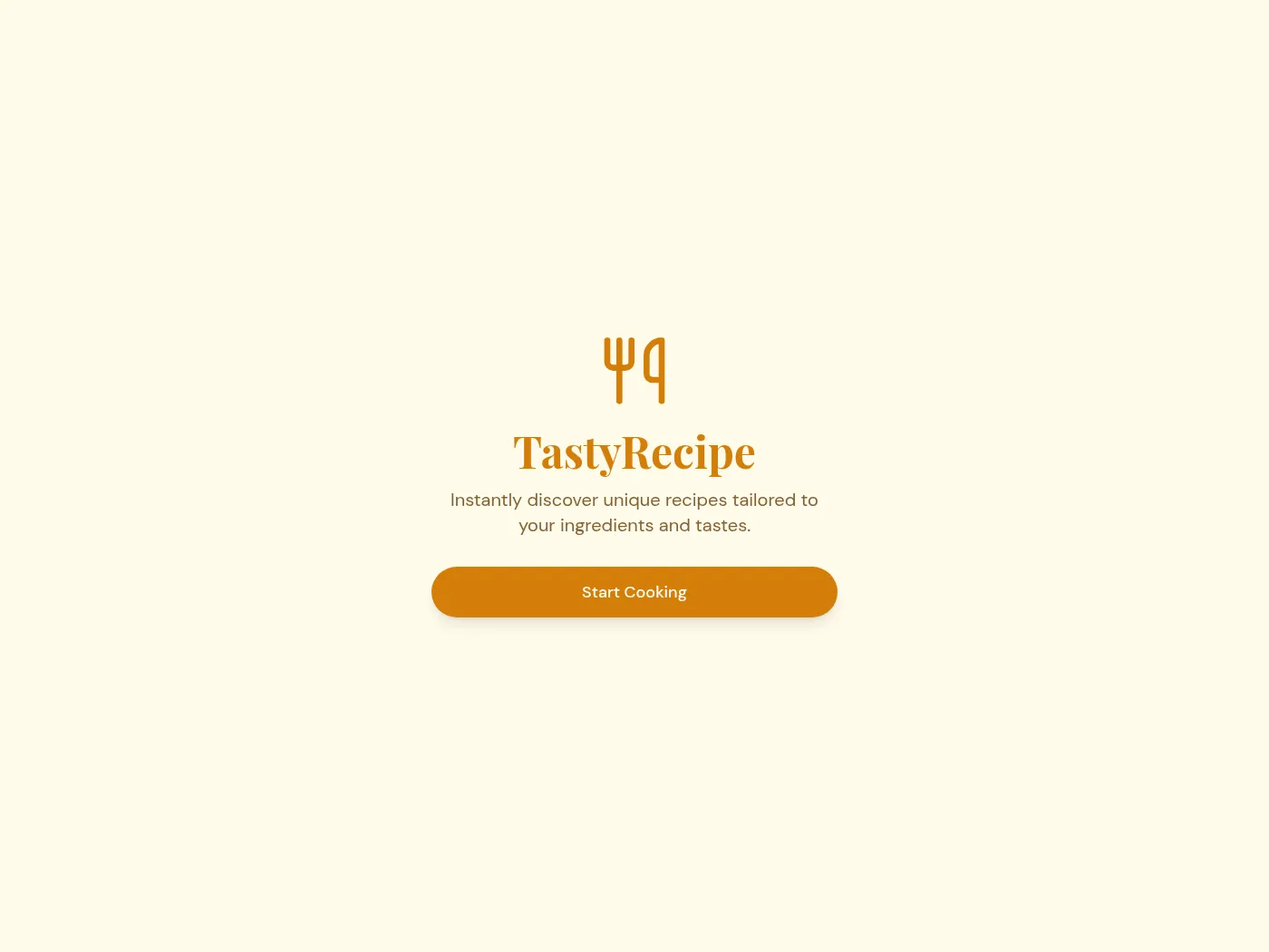 TastyRecipe Generator