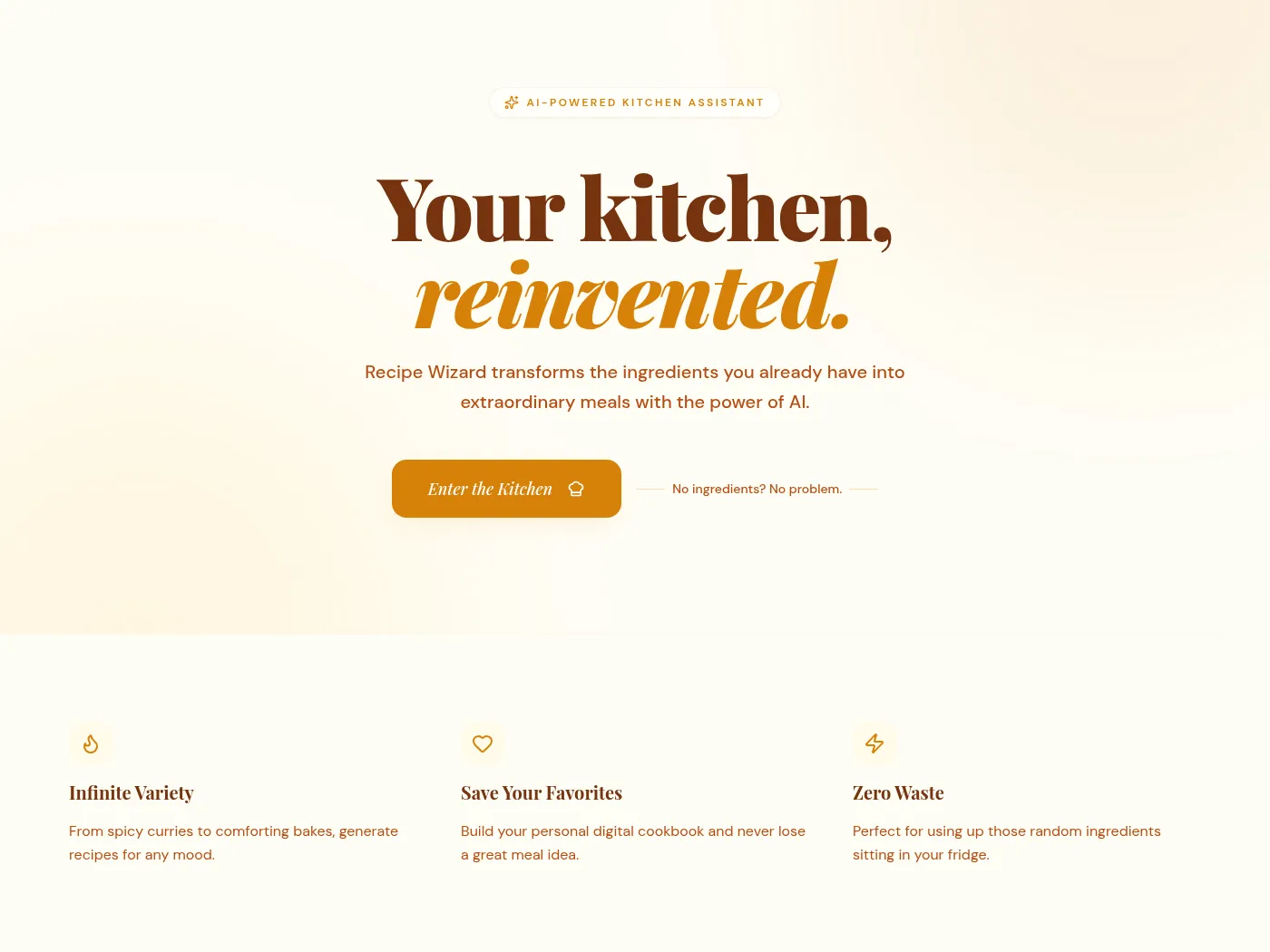 Recipe Wizard