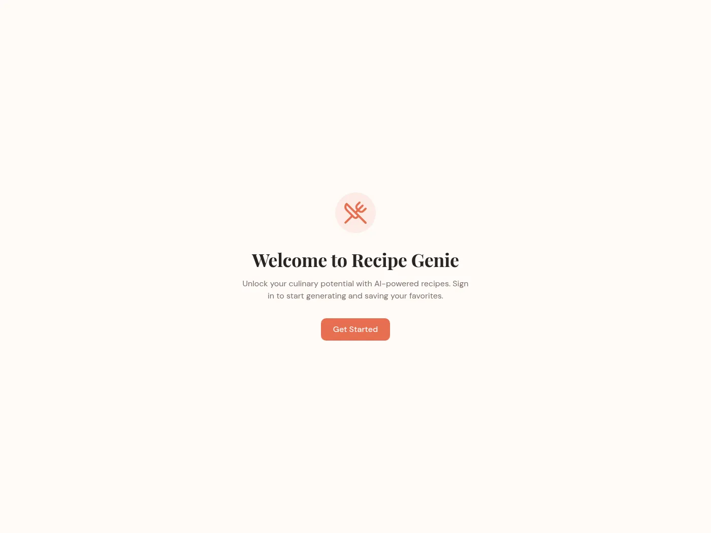 Recipe Genie