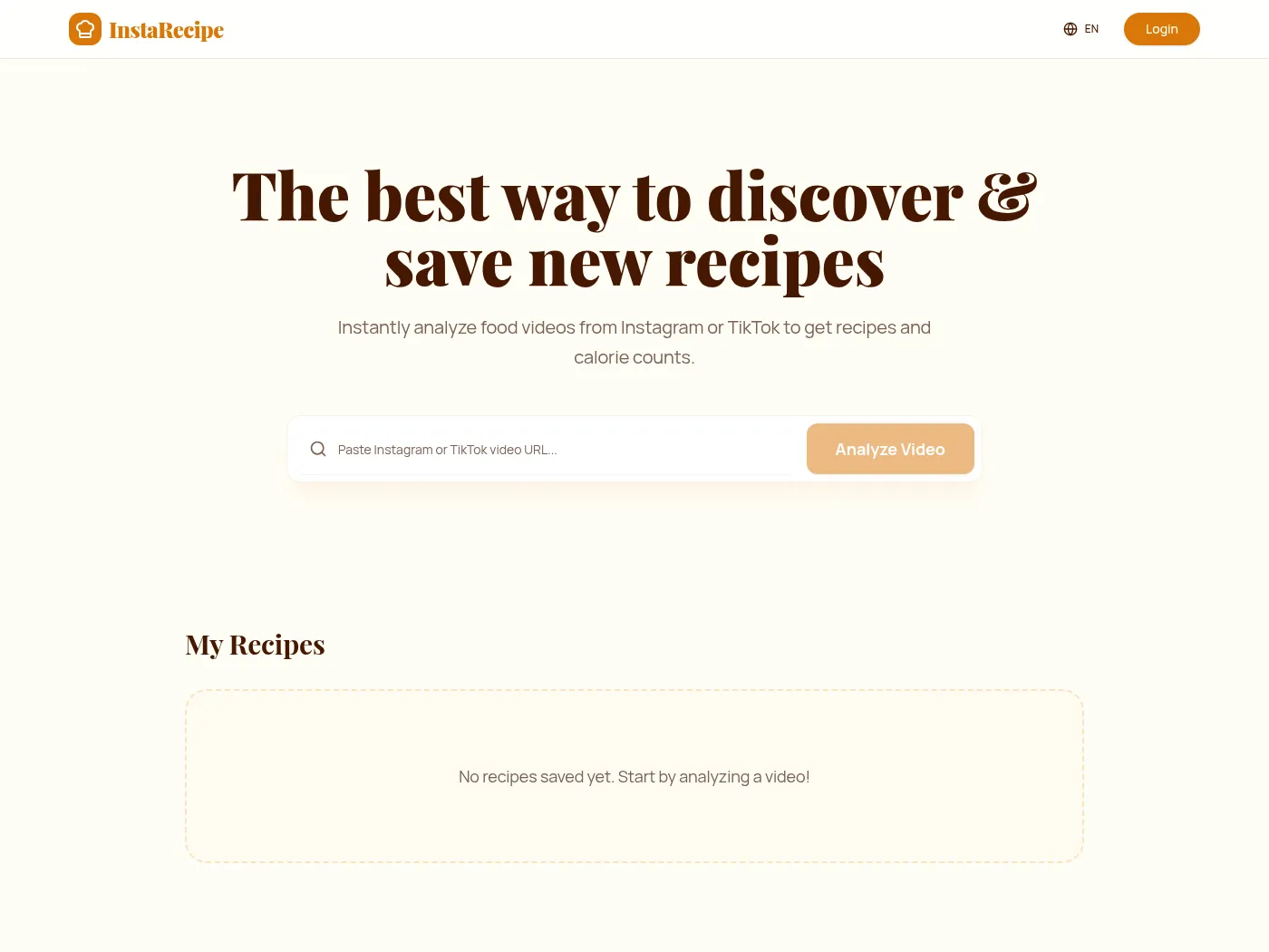 InstaRecipe Analyzer
