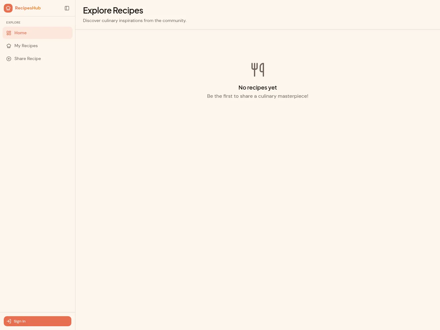 RecipesHub