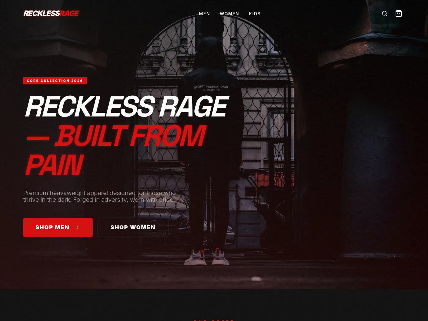 Reckless Rage Storefront