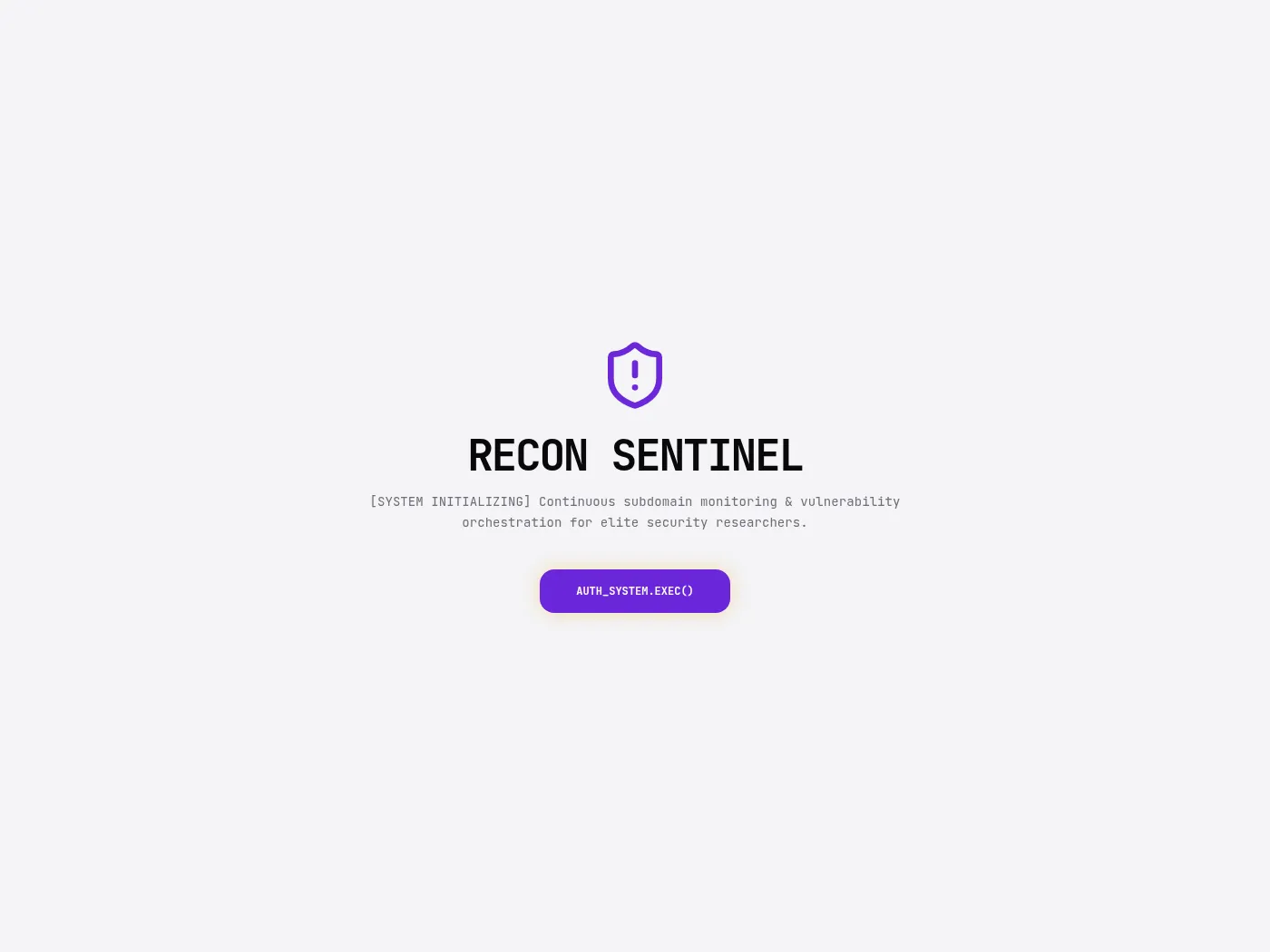 Recon Sentinel