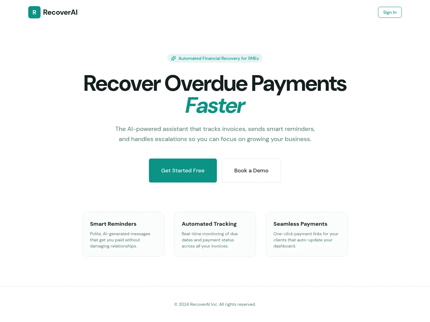 RecoverAI Finance Agent