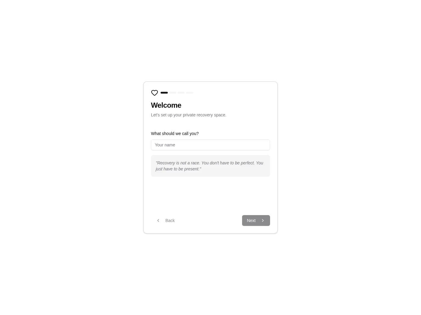 Recovery Companion App