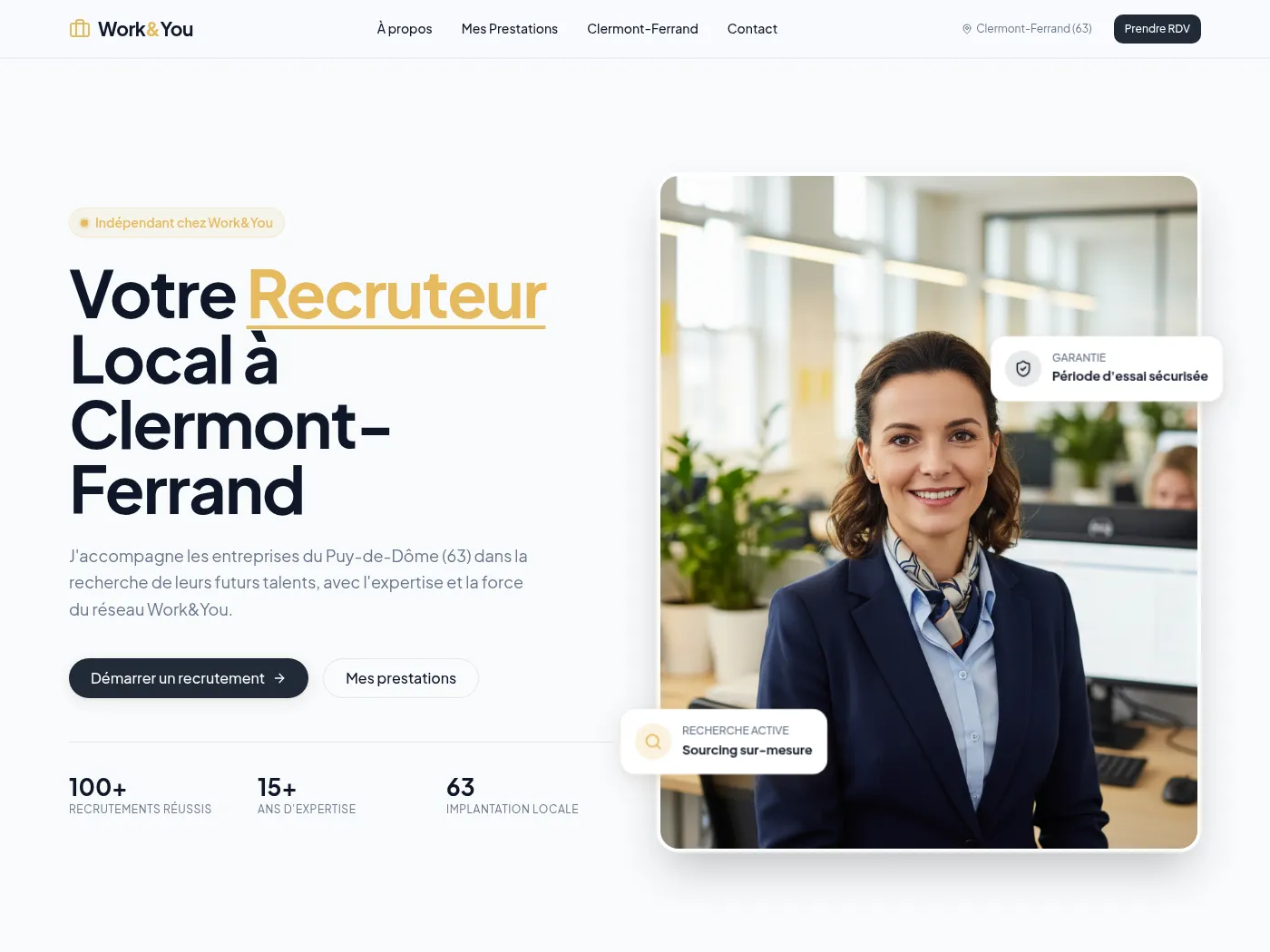 Work&You Recruiter Site