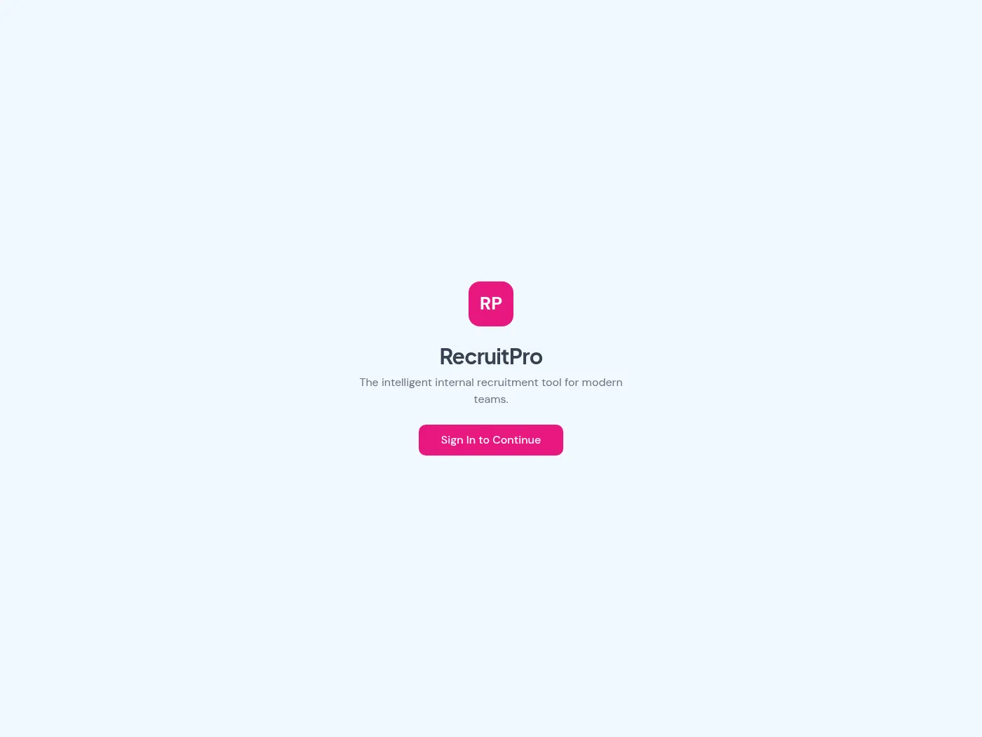 RecruitPro Dashboard