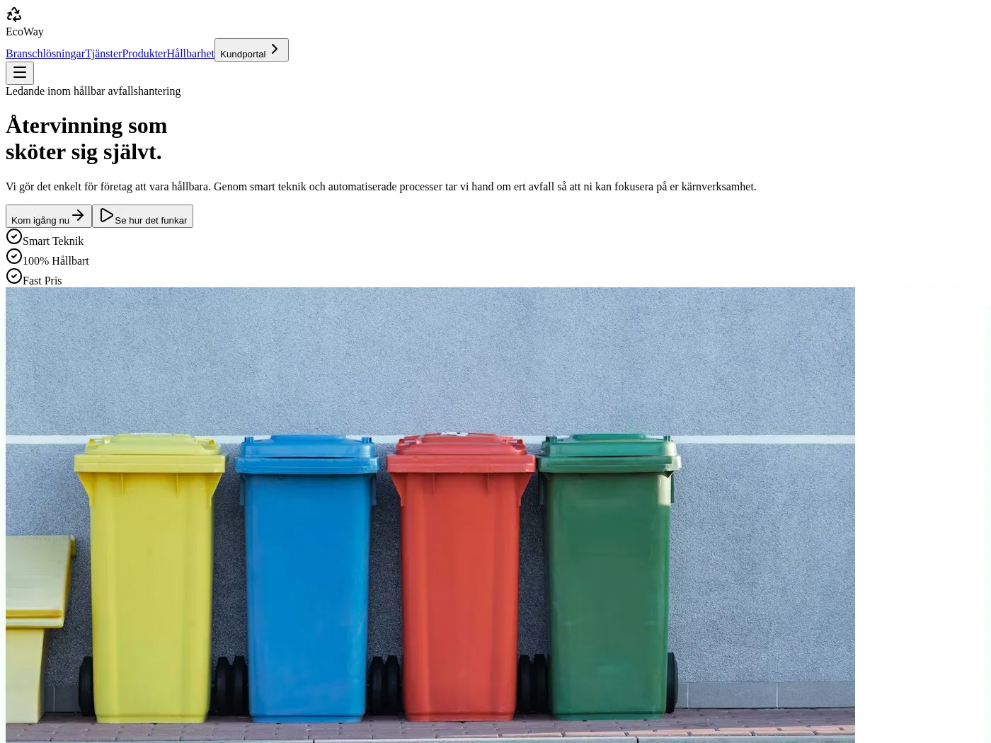 EcoWay Landing Page