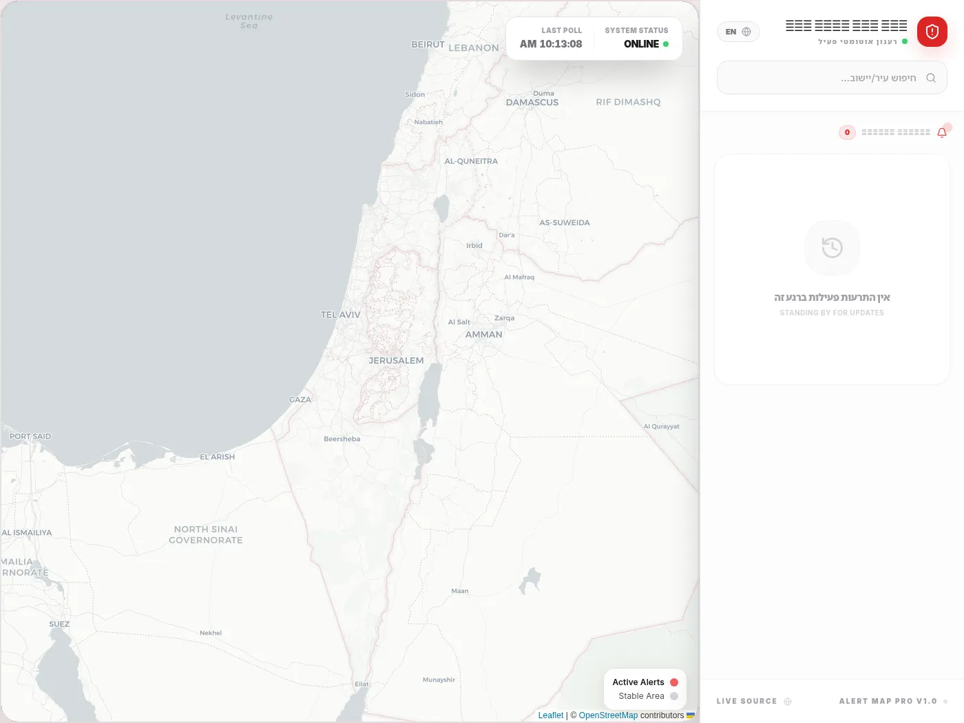Red Alert Map Pro