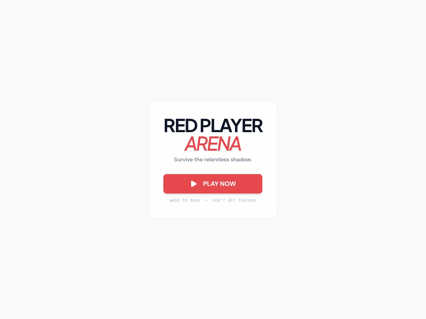 Red Player Arena