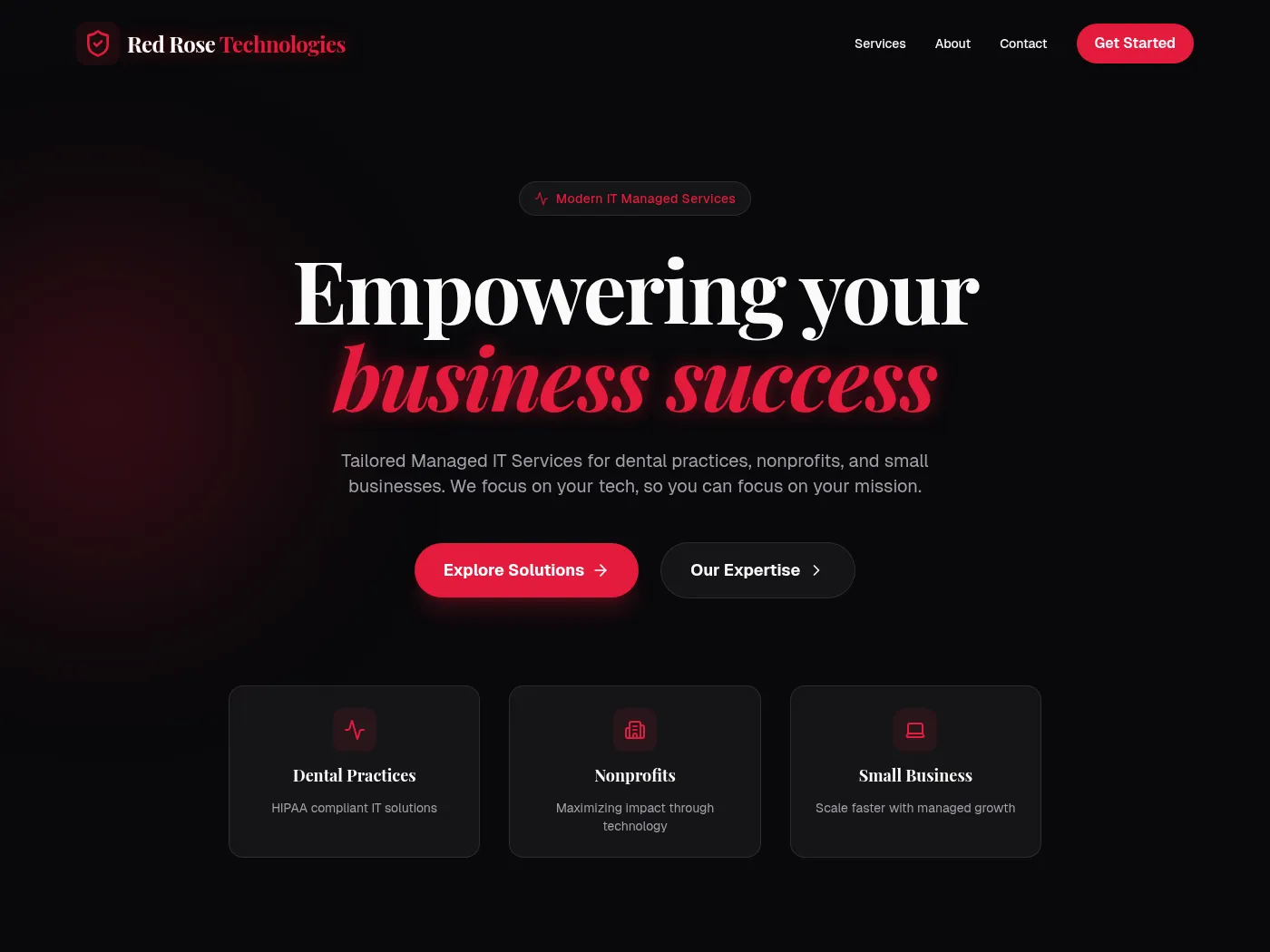 Red Rose MSP Site