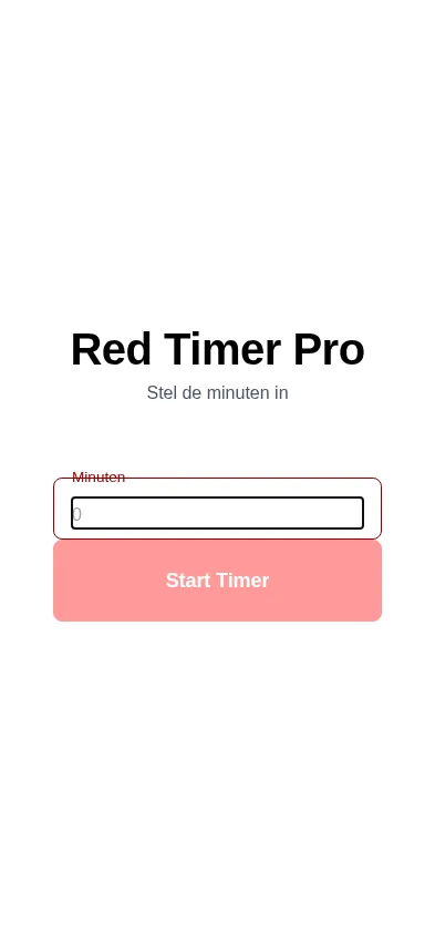Red Timer Pro