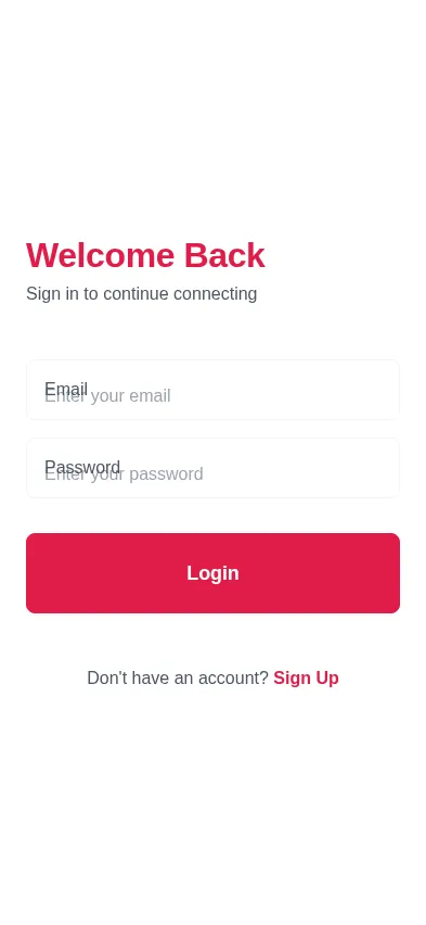 RedConnect Social App