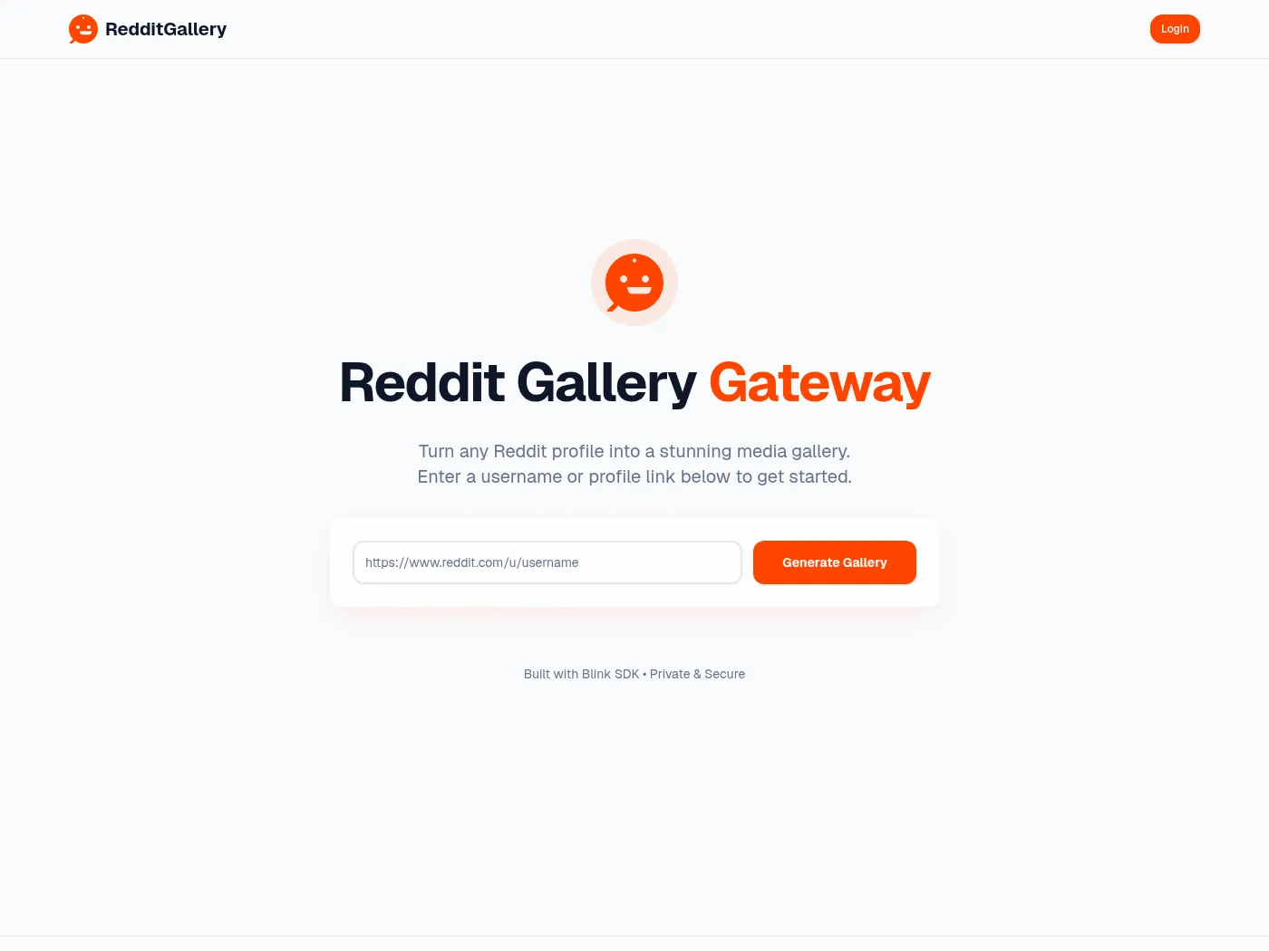 Reddit Gallery Gateway