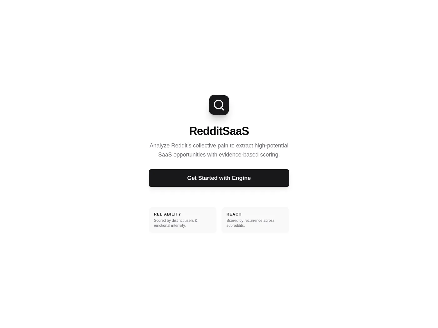 Reddit SaaS Extractor
