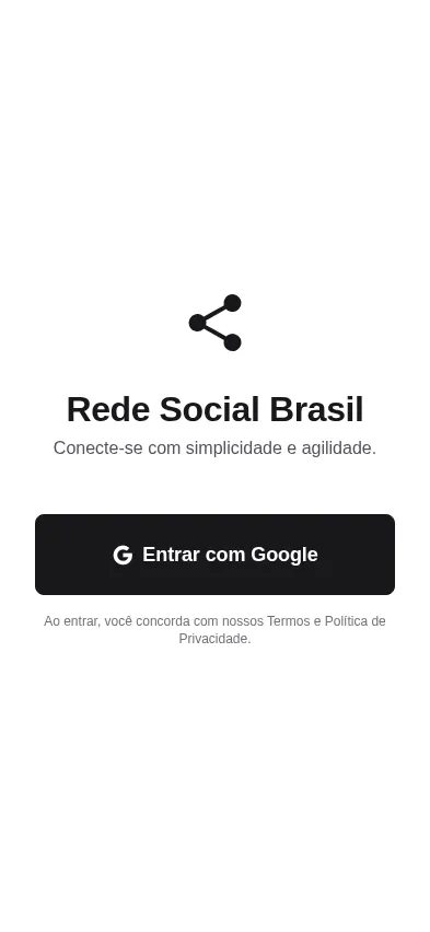 Rede Social Brasil Simples