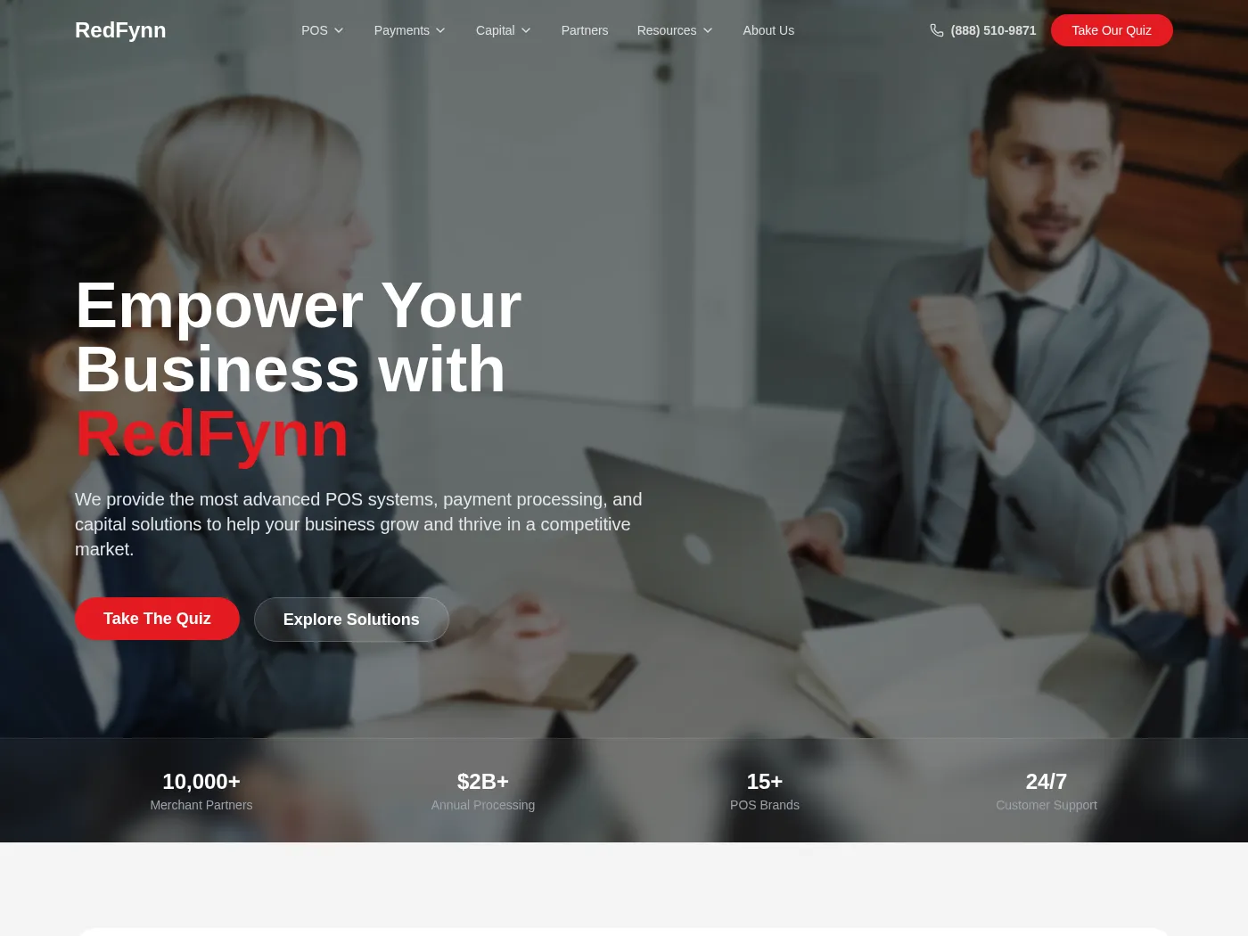 RedFynn Website Clone