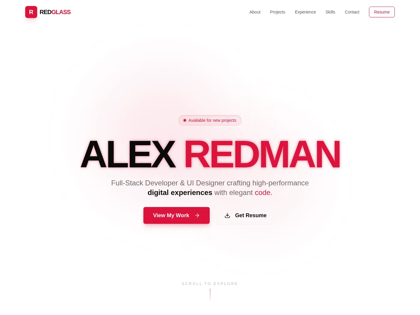 RedGlass Portfolio