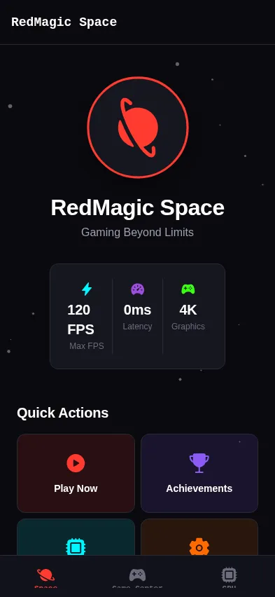 RedMagic Space Game