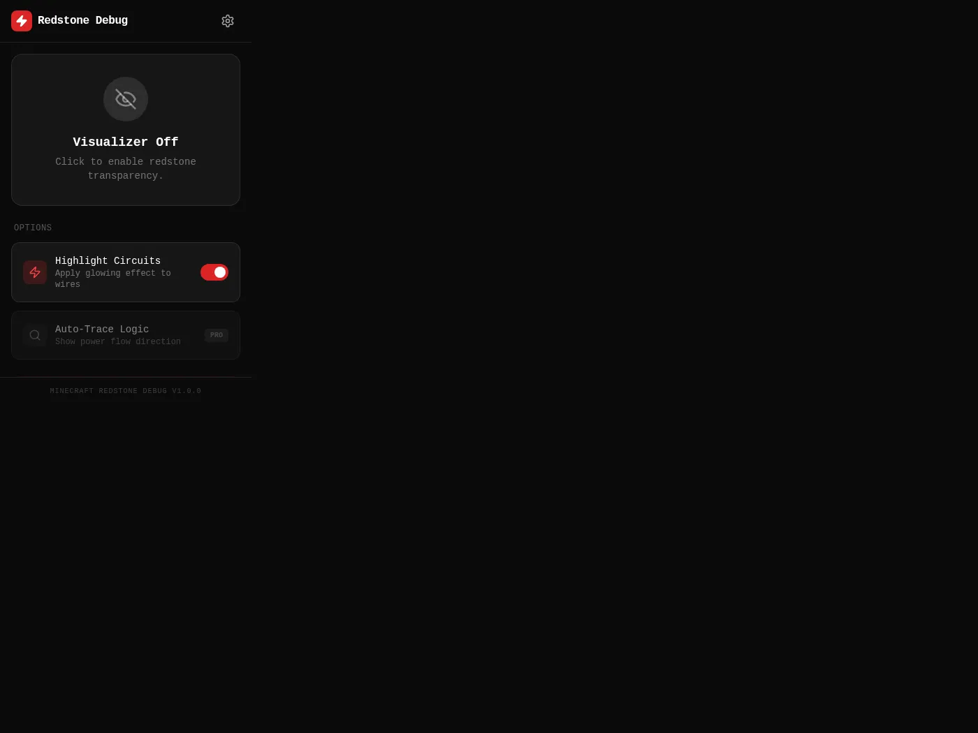 Redstone Debug Visualizer
