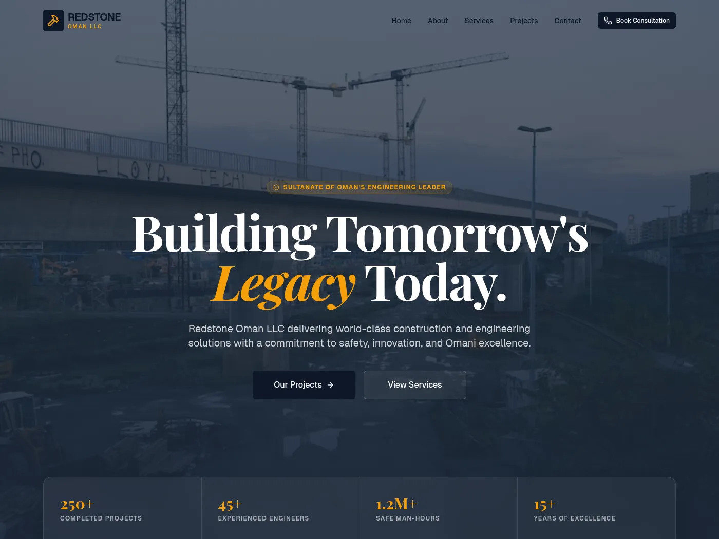 Redstone Oman Website