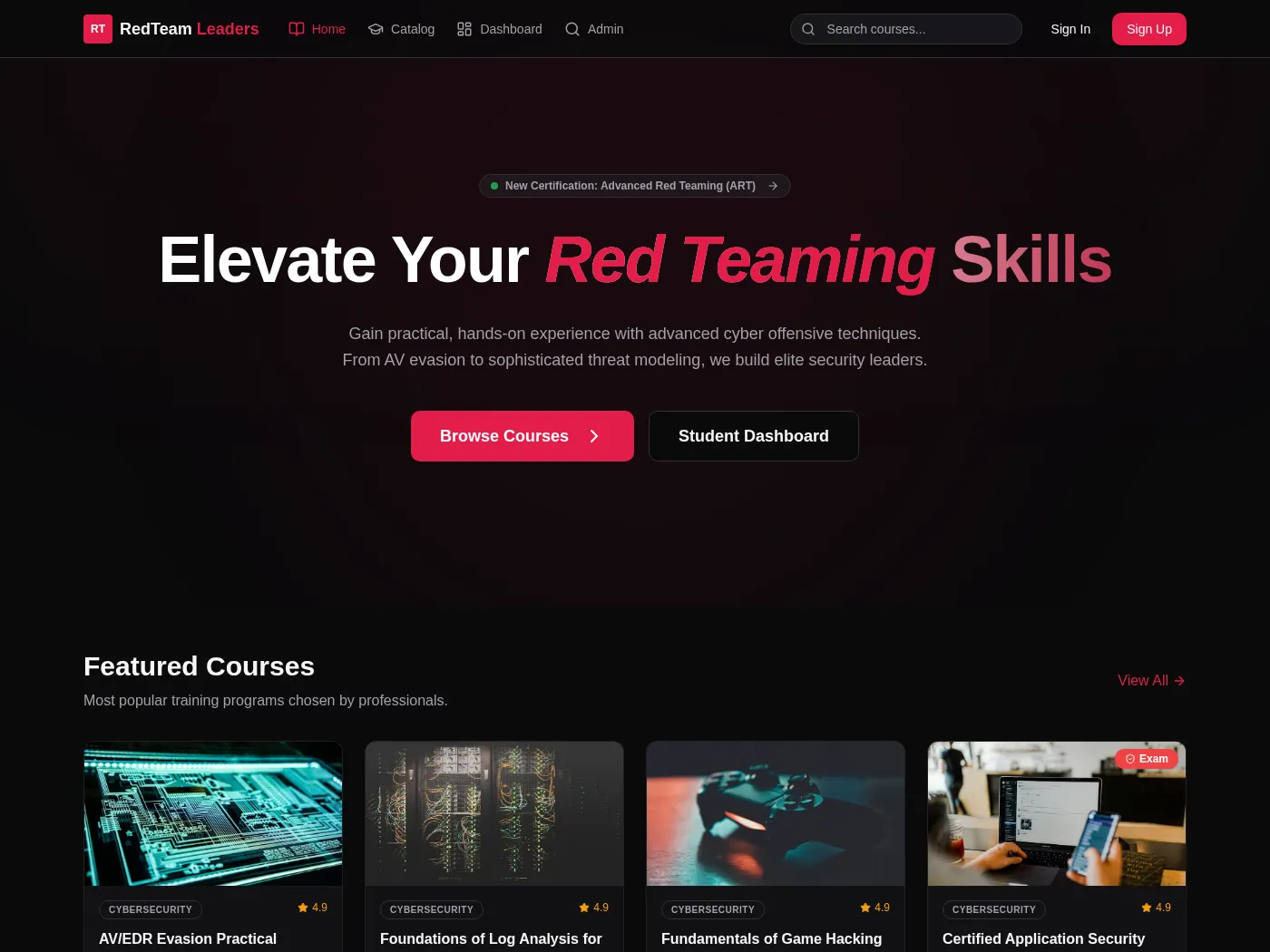 RedTeam Courses Clone