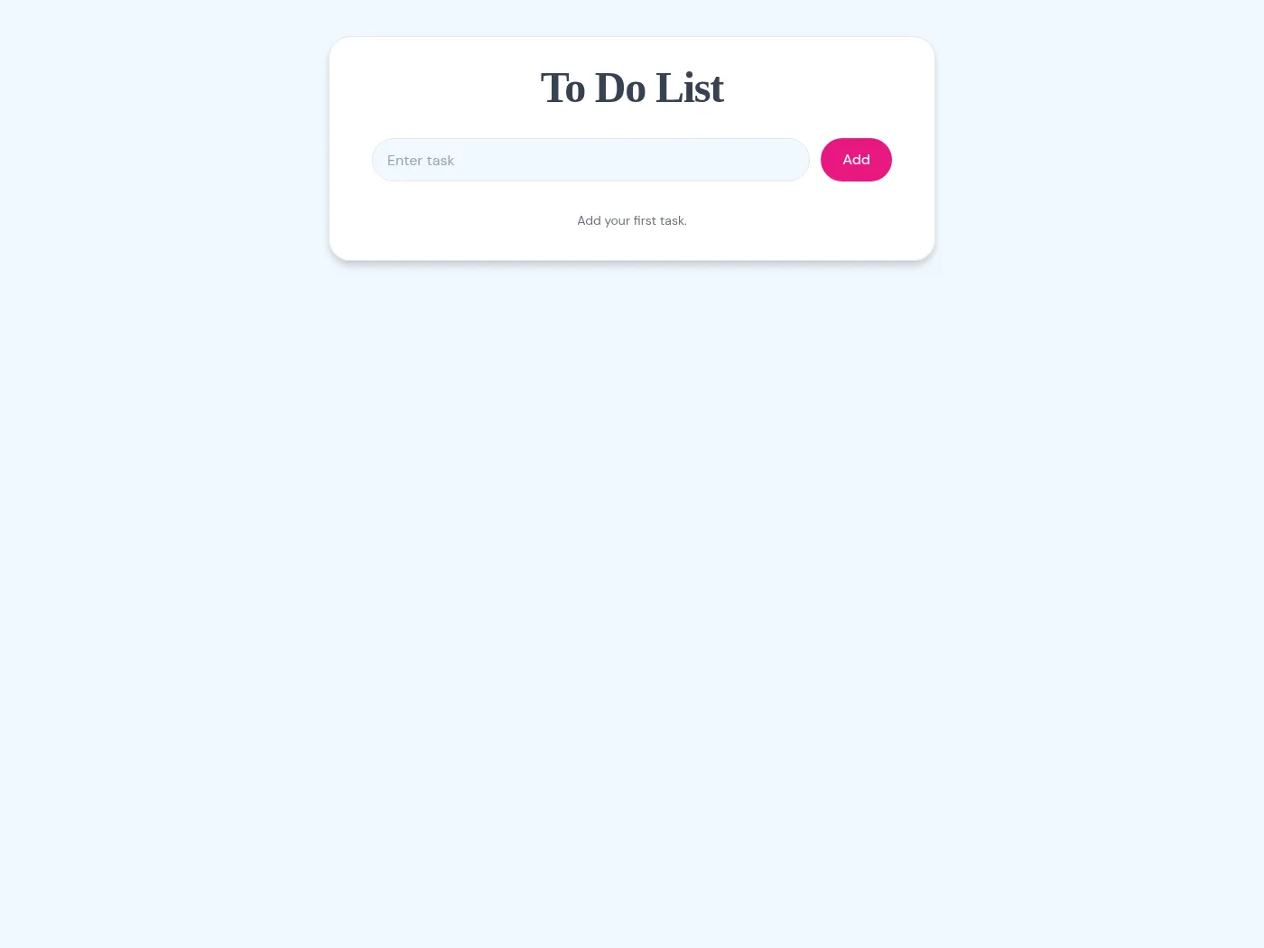 Reducer To-Do List