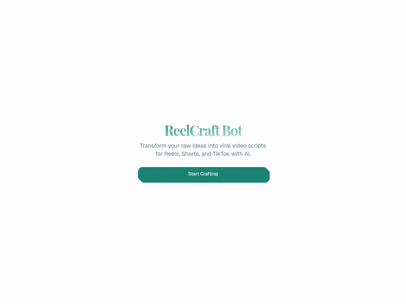 ReelCraft Bot
