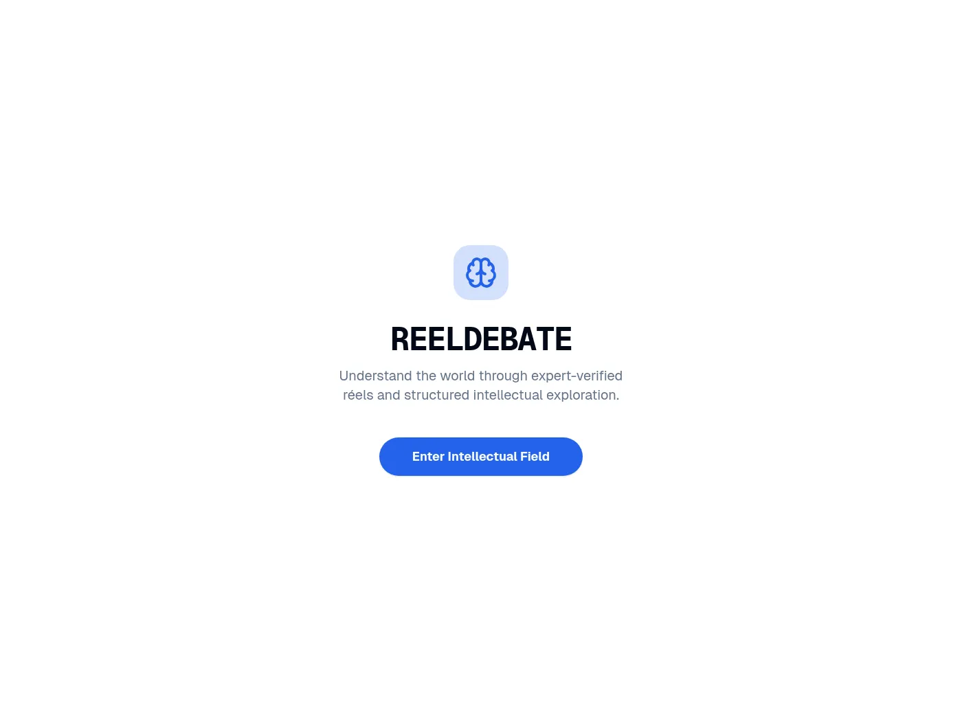 ReelDebate Social Platform