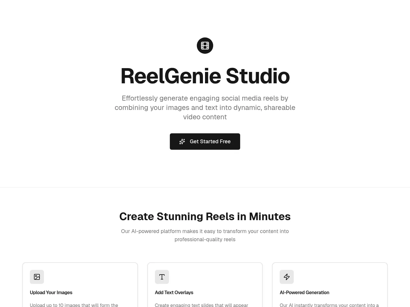 ReelGenie Studio