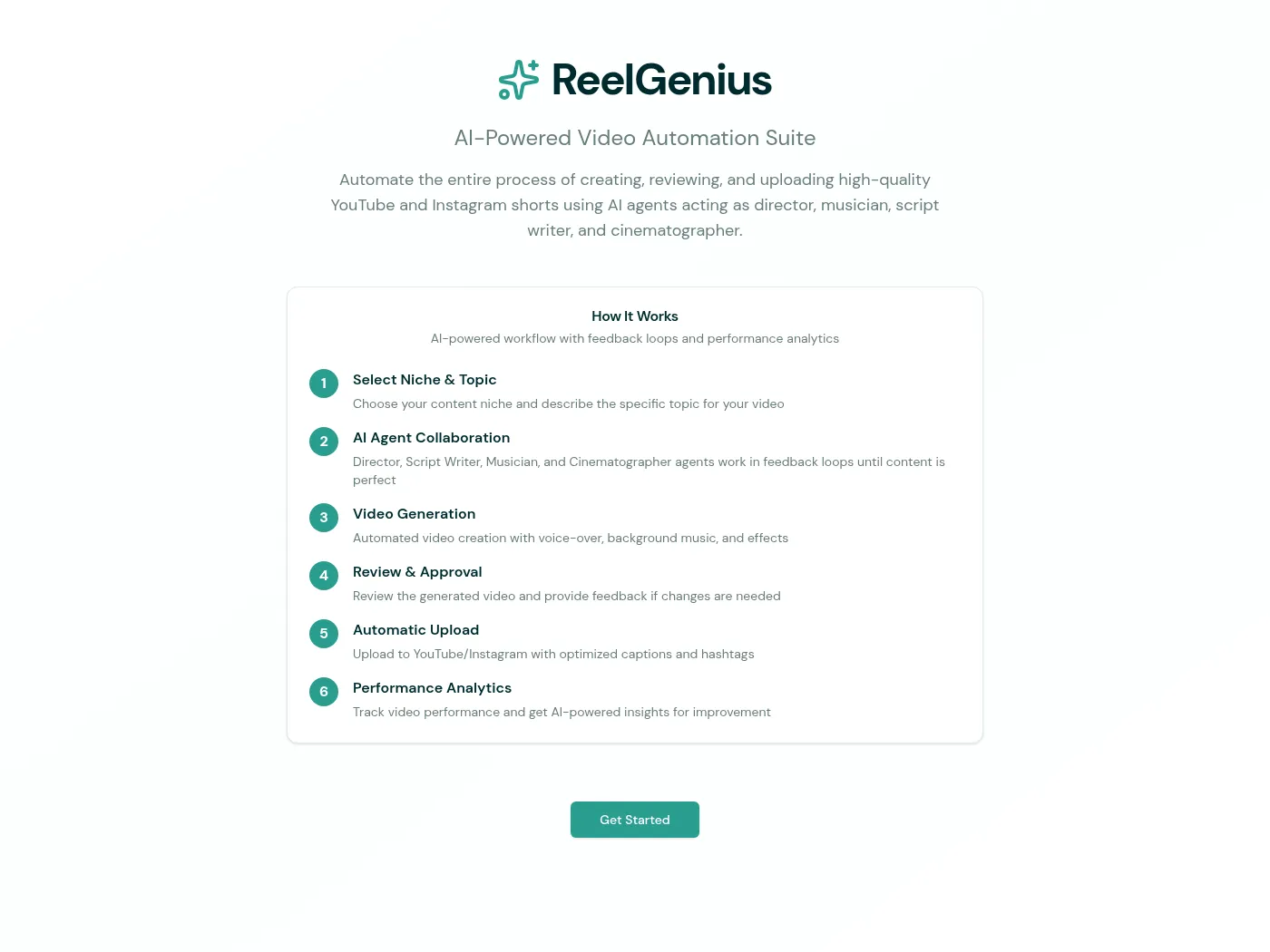 ReelGenius Automation Suite