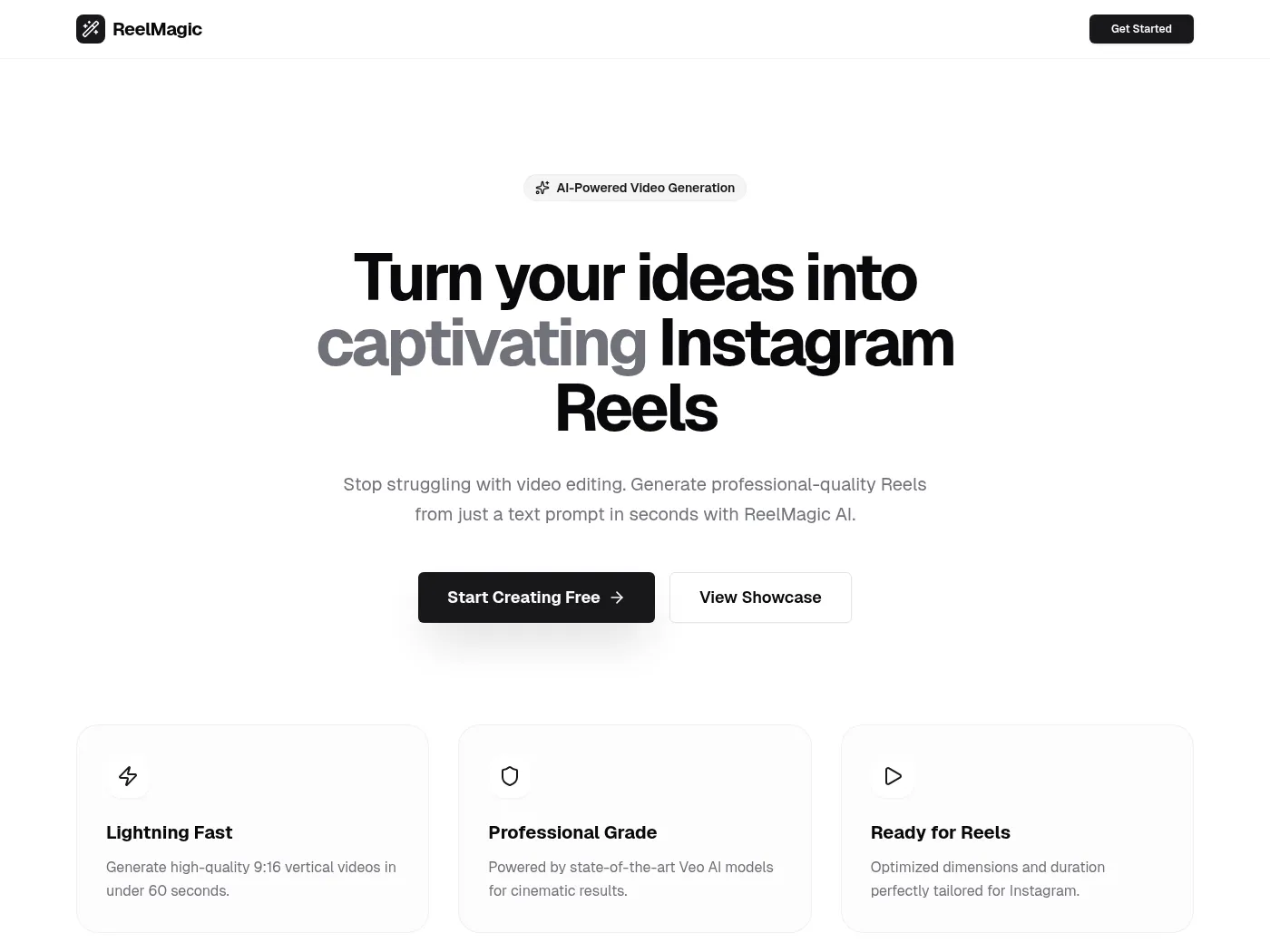 ReelMagic AI