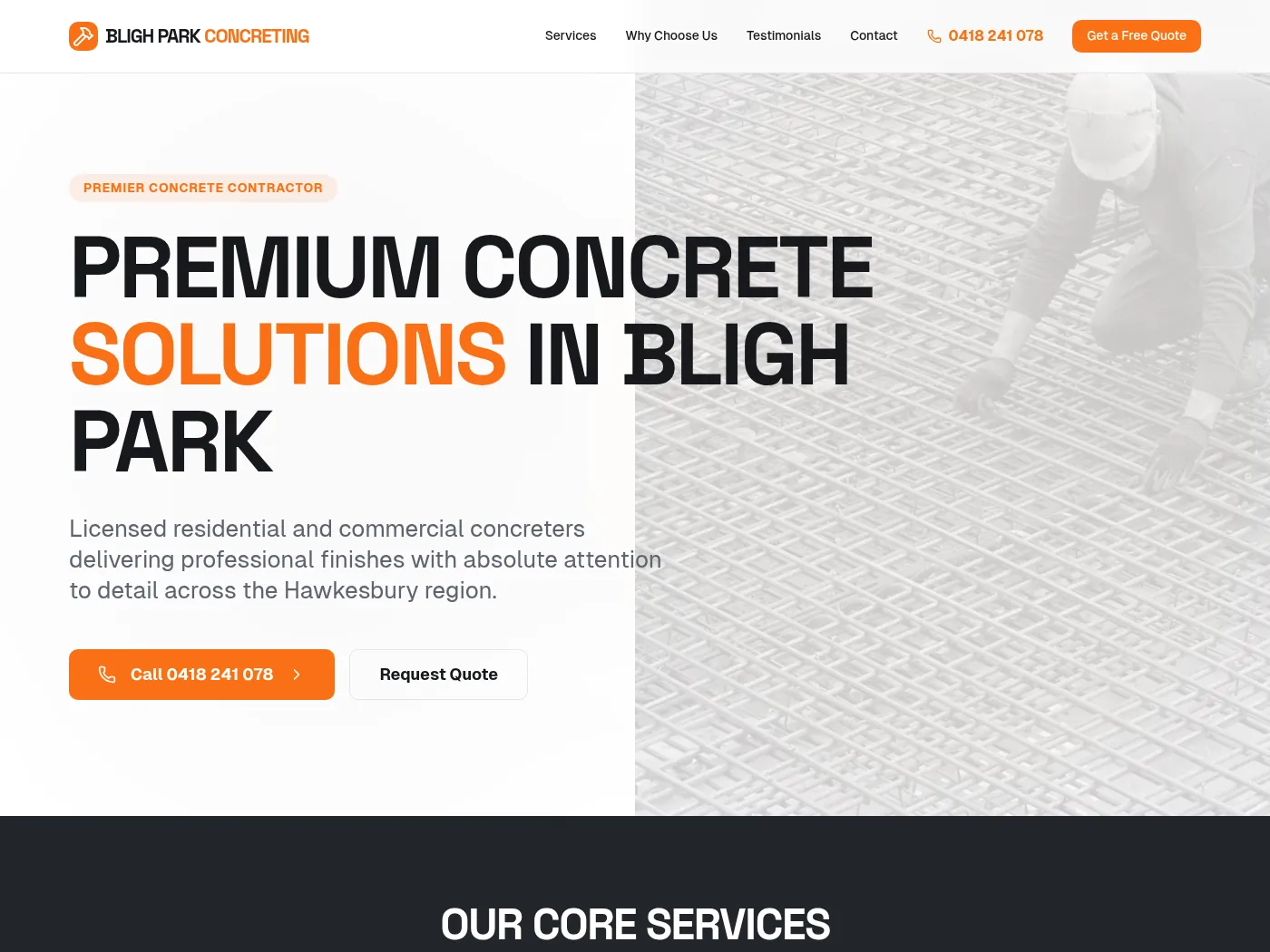 Bligh Park Concreting