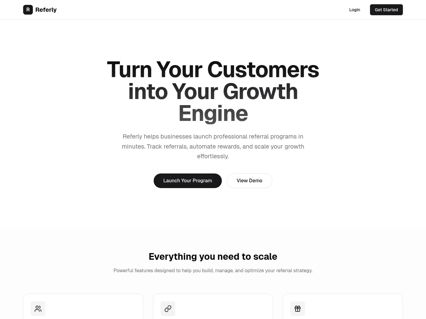 Referly SaaS