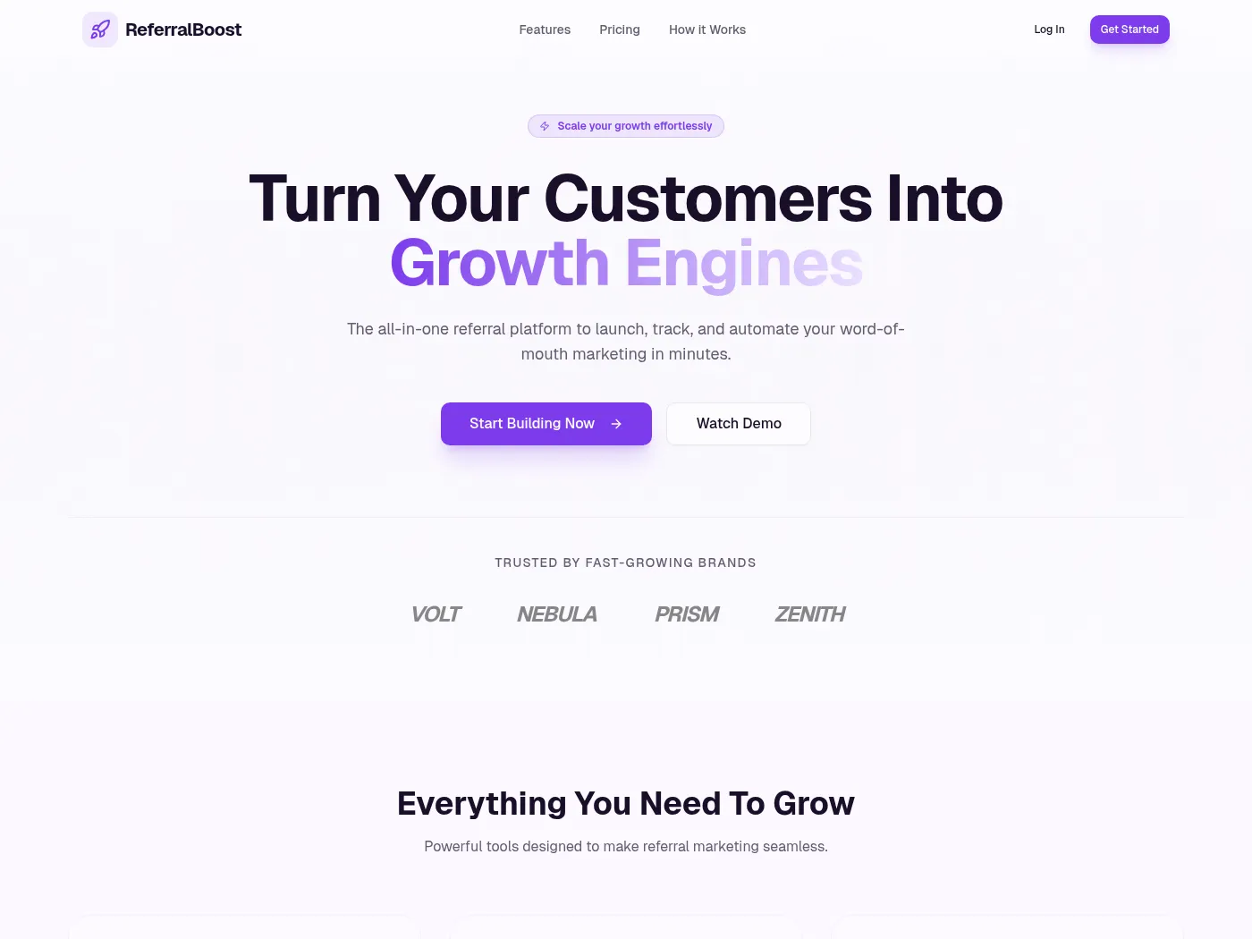 ReferralBoost SaaS
