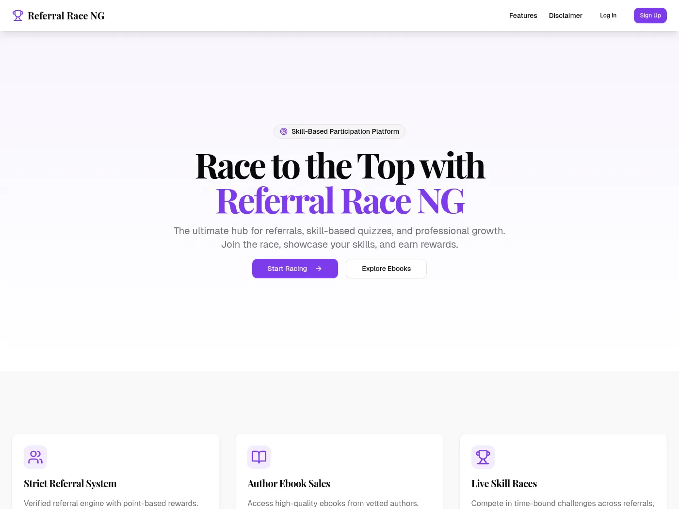 Referral Race NG