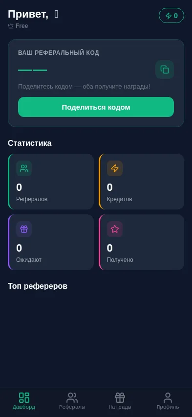 Referral Reward Microservice