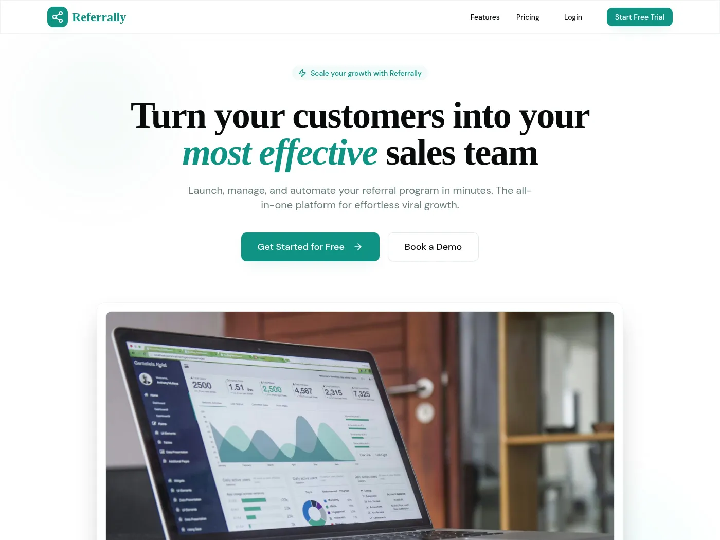 Referrally SaaS Platform
