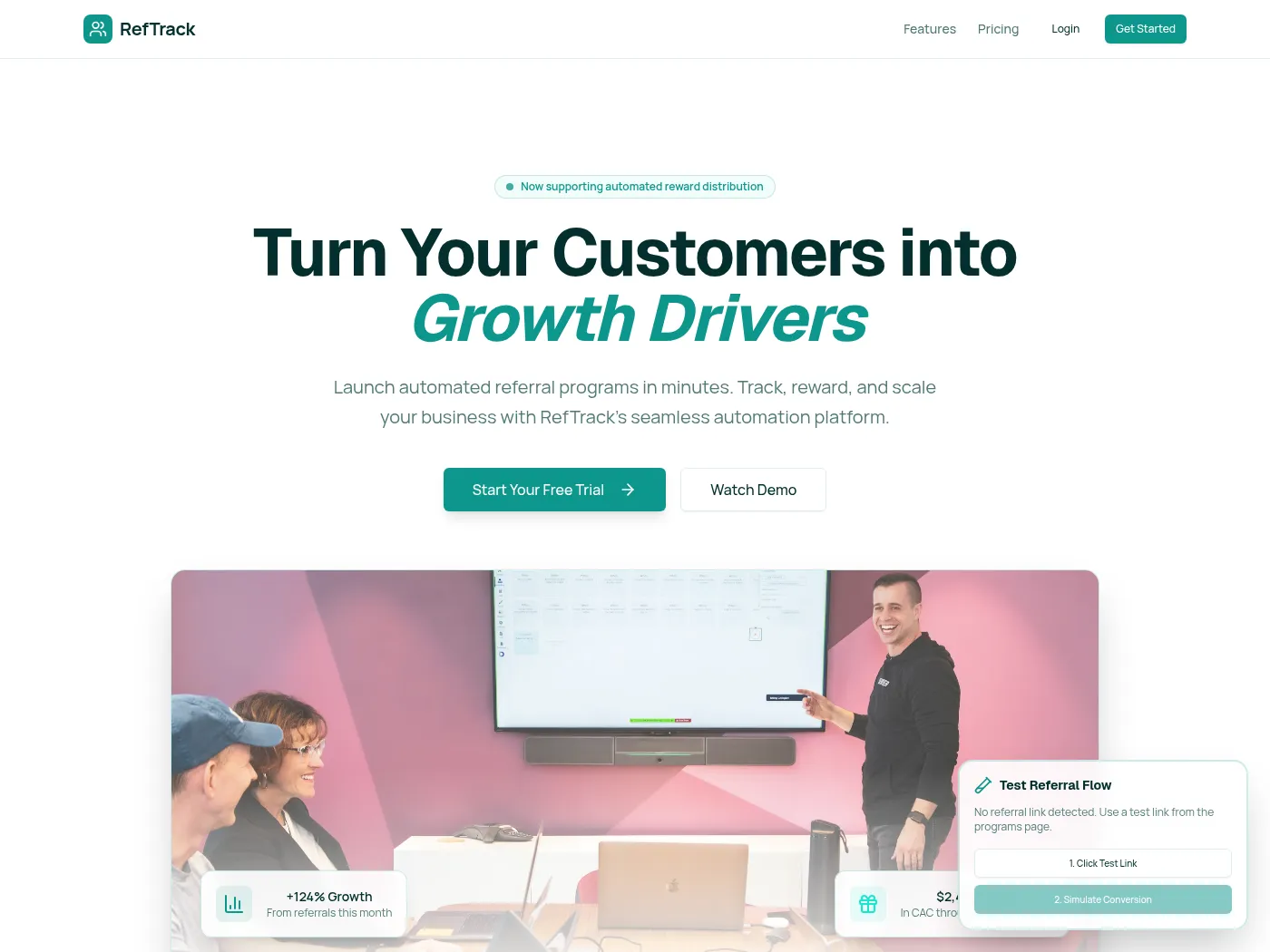 Referral SaaS Platform