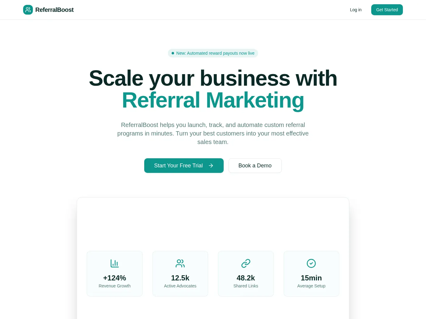 ReferralBoost SaaS