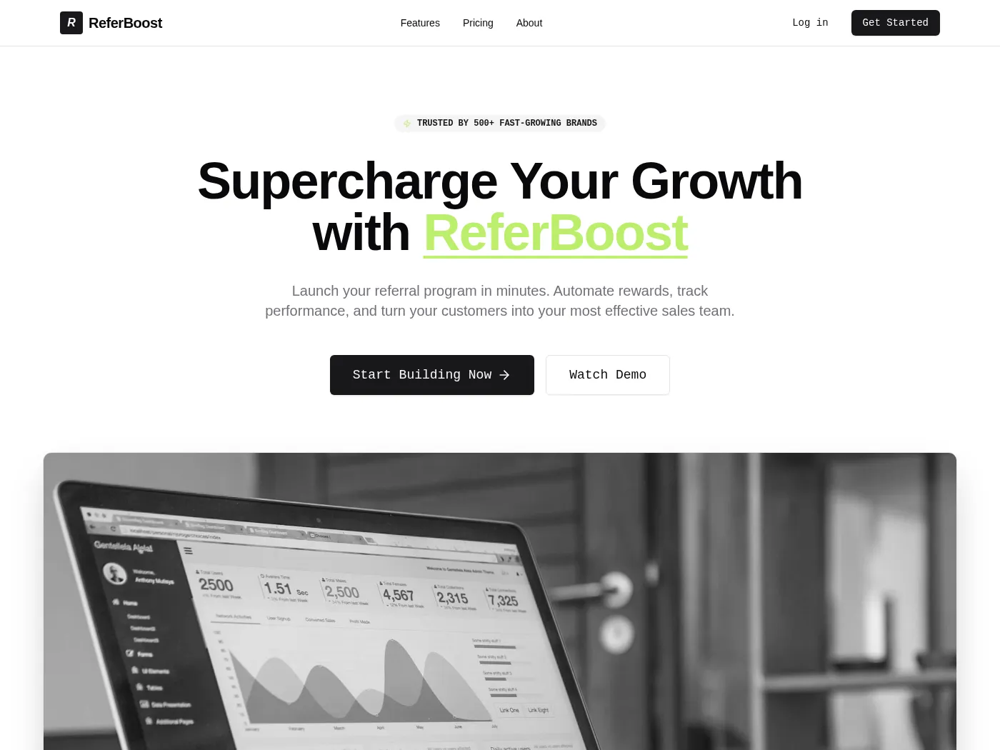 ReferBoost Platform