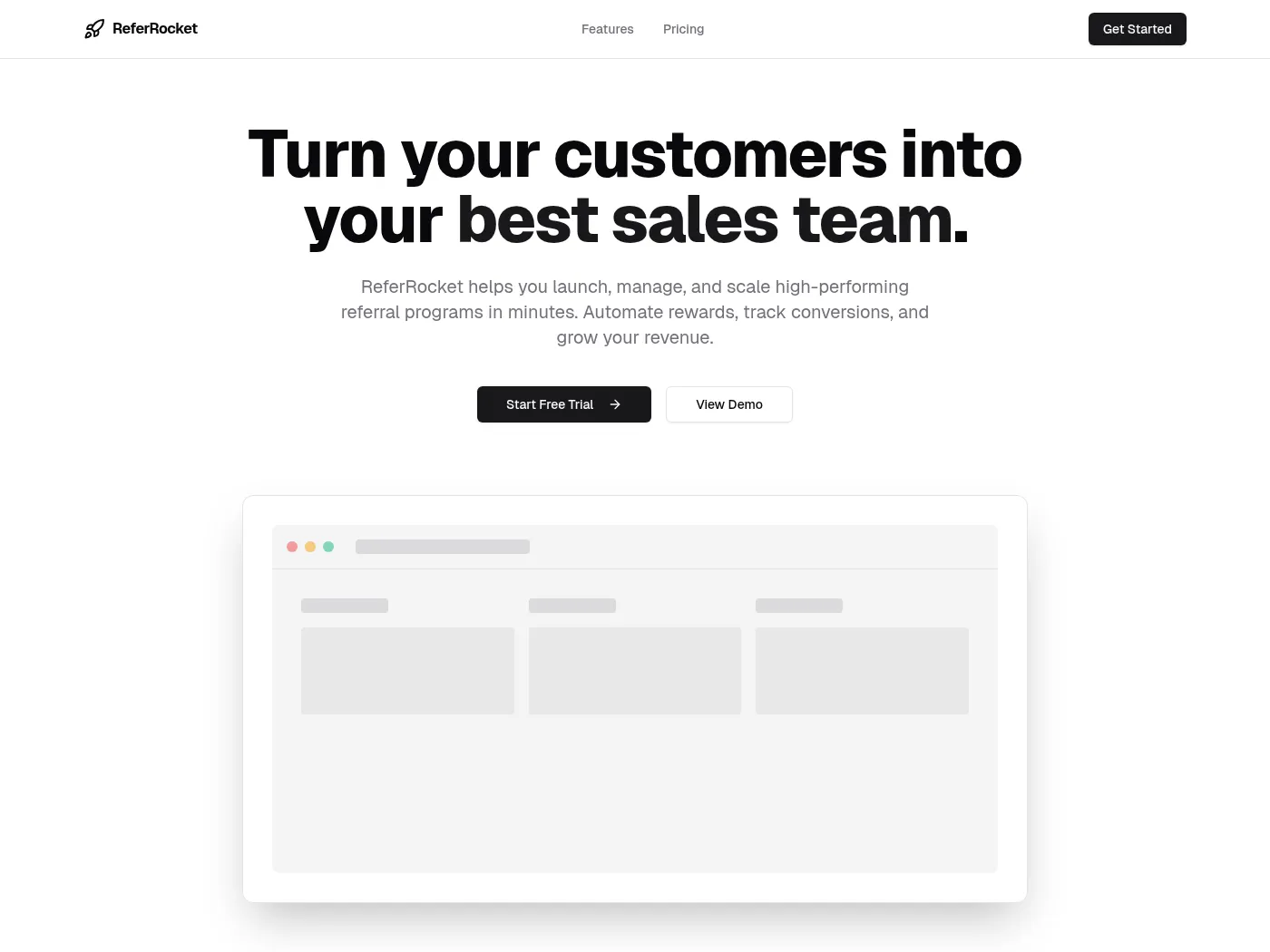 ReferRocket Platform