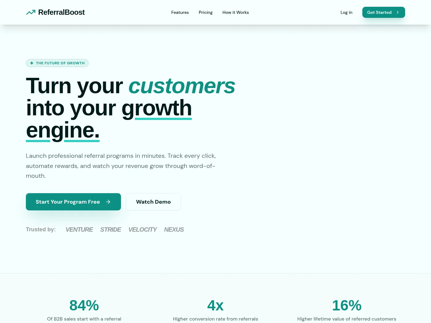 Referral Boost SaaS