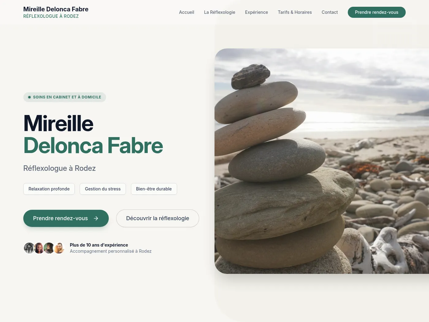 Réflexologue Rodez Pro Site