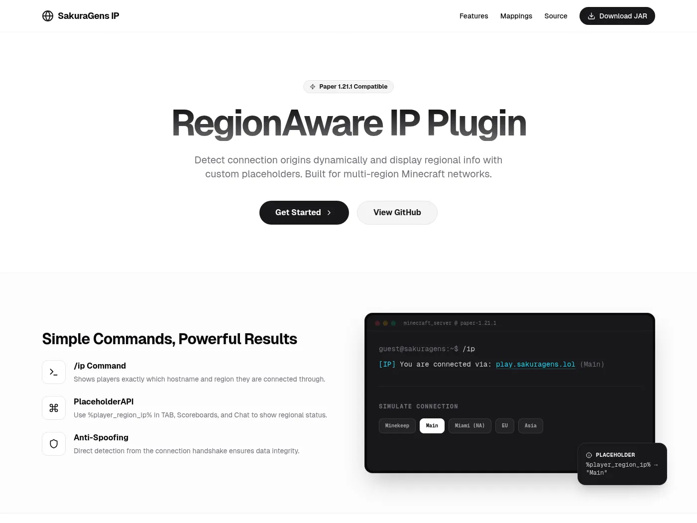 RegionAware IP Plugin