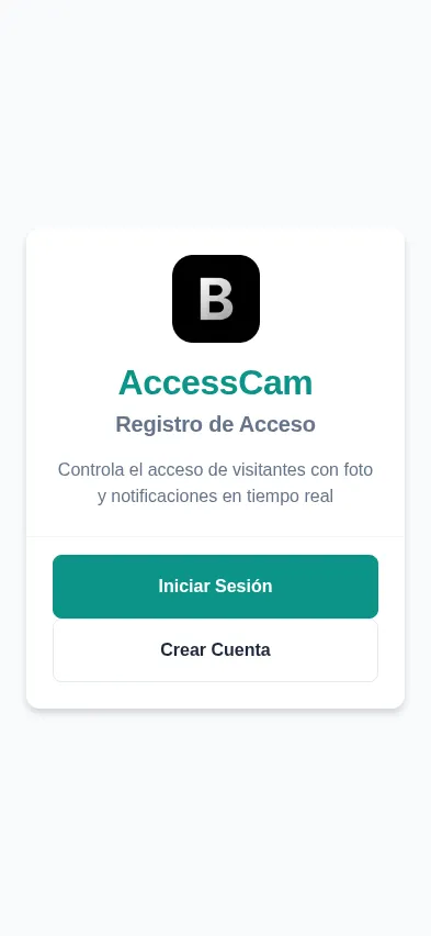AccessCam Registro App