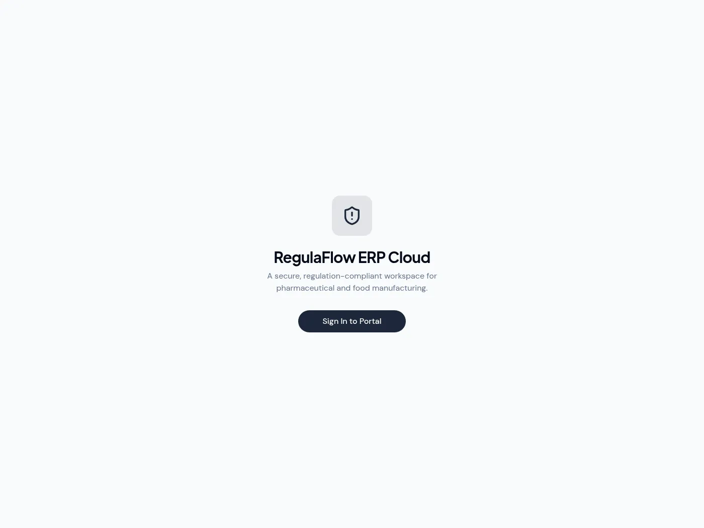 RegulaFlow ERP Cloud